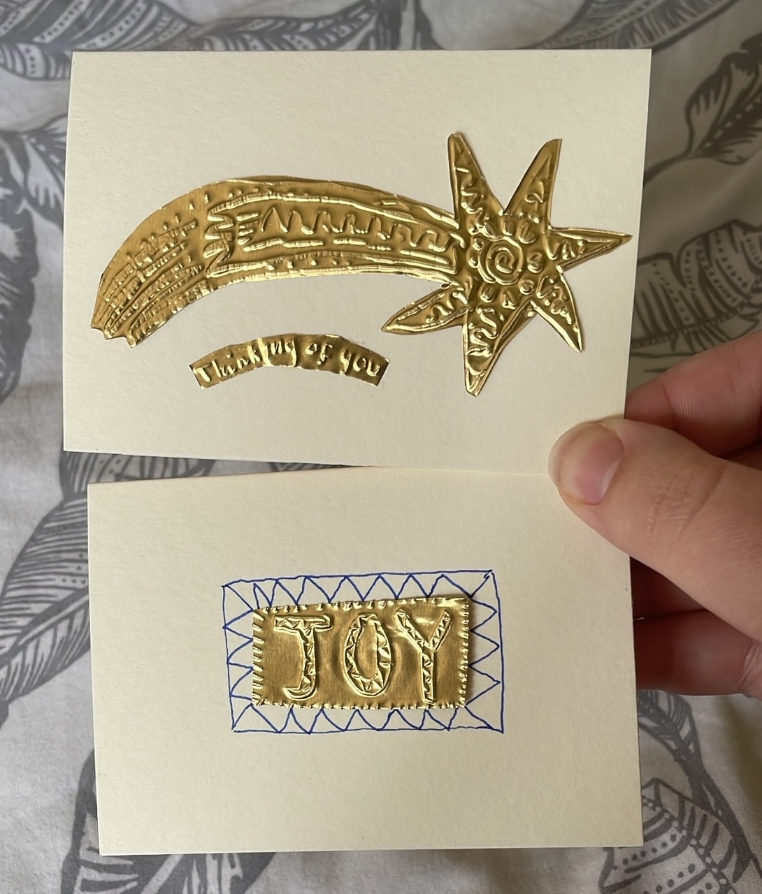 Embossed Christmas card making with Meg Fatherly, 2nd December 2025 – Still